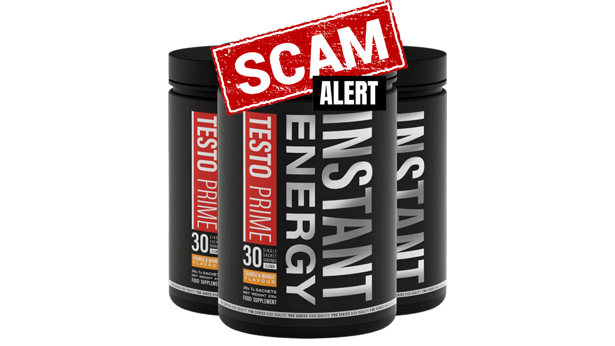 TestoPrime Instant Energy Scam: Can it Fuel you Up all Day?